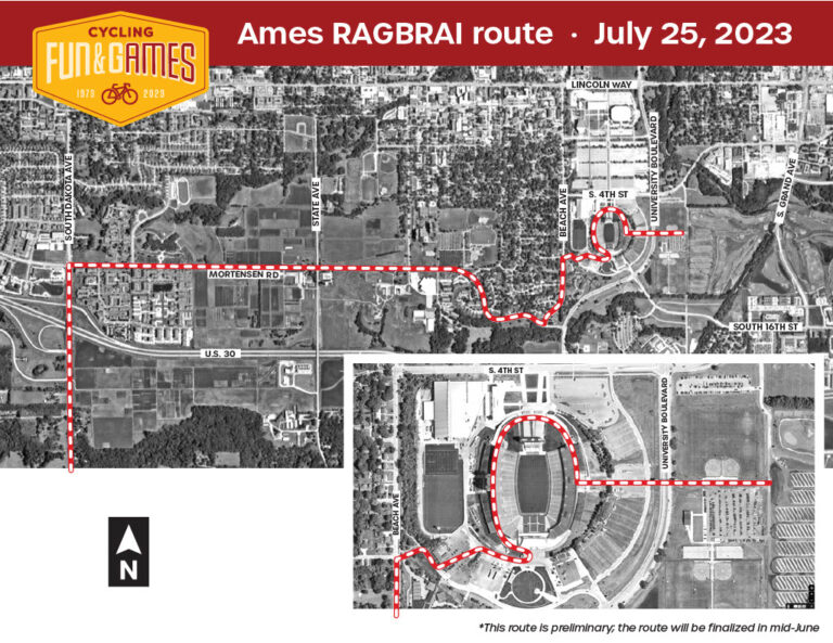 Discover Ames during RAGBRAI on July 25, 2023