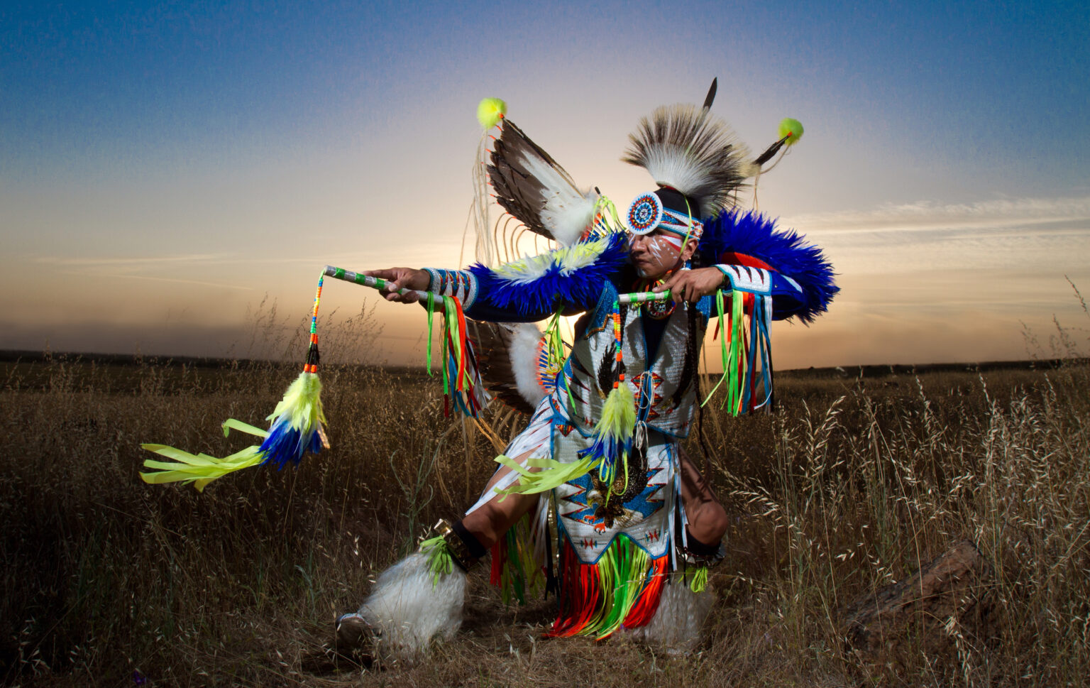 Native American Fancy Dancer Larry Yazzie - Discover Ames