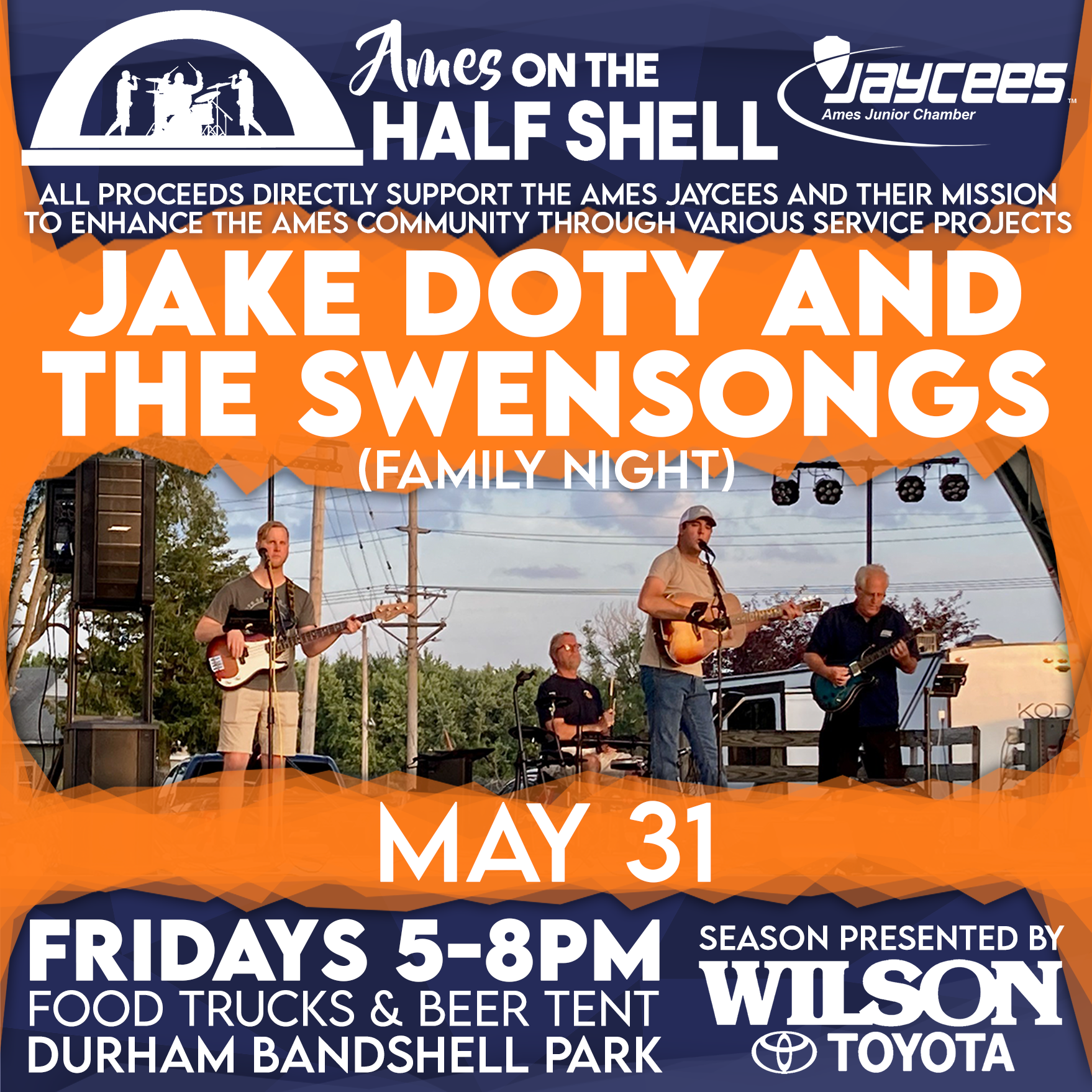Ames on the Half Shell: Jake Doty and the Swensongs - Discover Ames