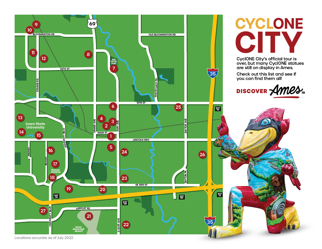 Getting Here - Discover Ames