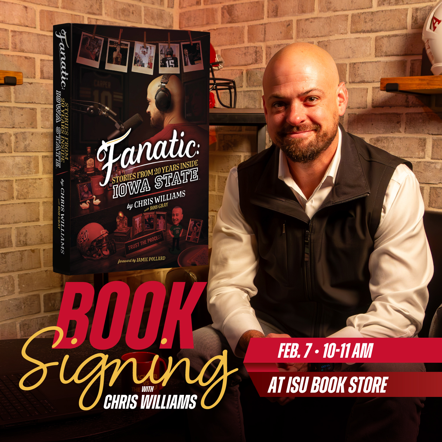 Chris Williams Book Signing - Discover Ames